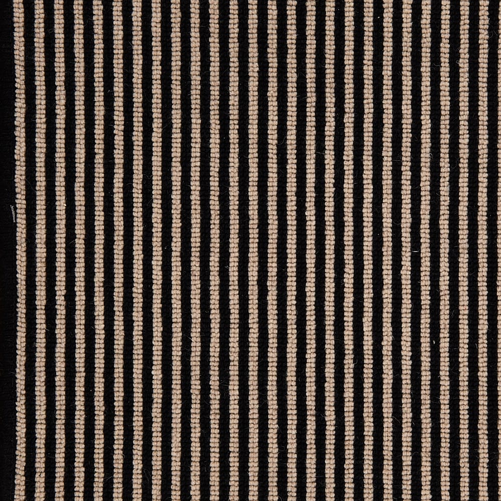 Woven & Woods Bespoke Runner No.31 (Magpie & Black Whipping) Stair ...
